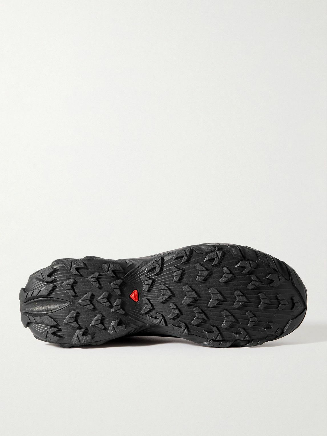 Salomon - Speedverse PRG Vegan Leather and Rubber-Trimmed Mesh Sneakers ...