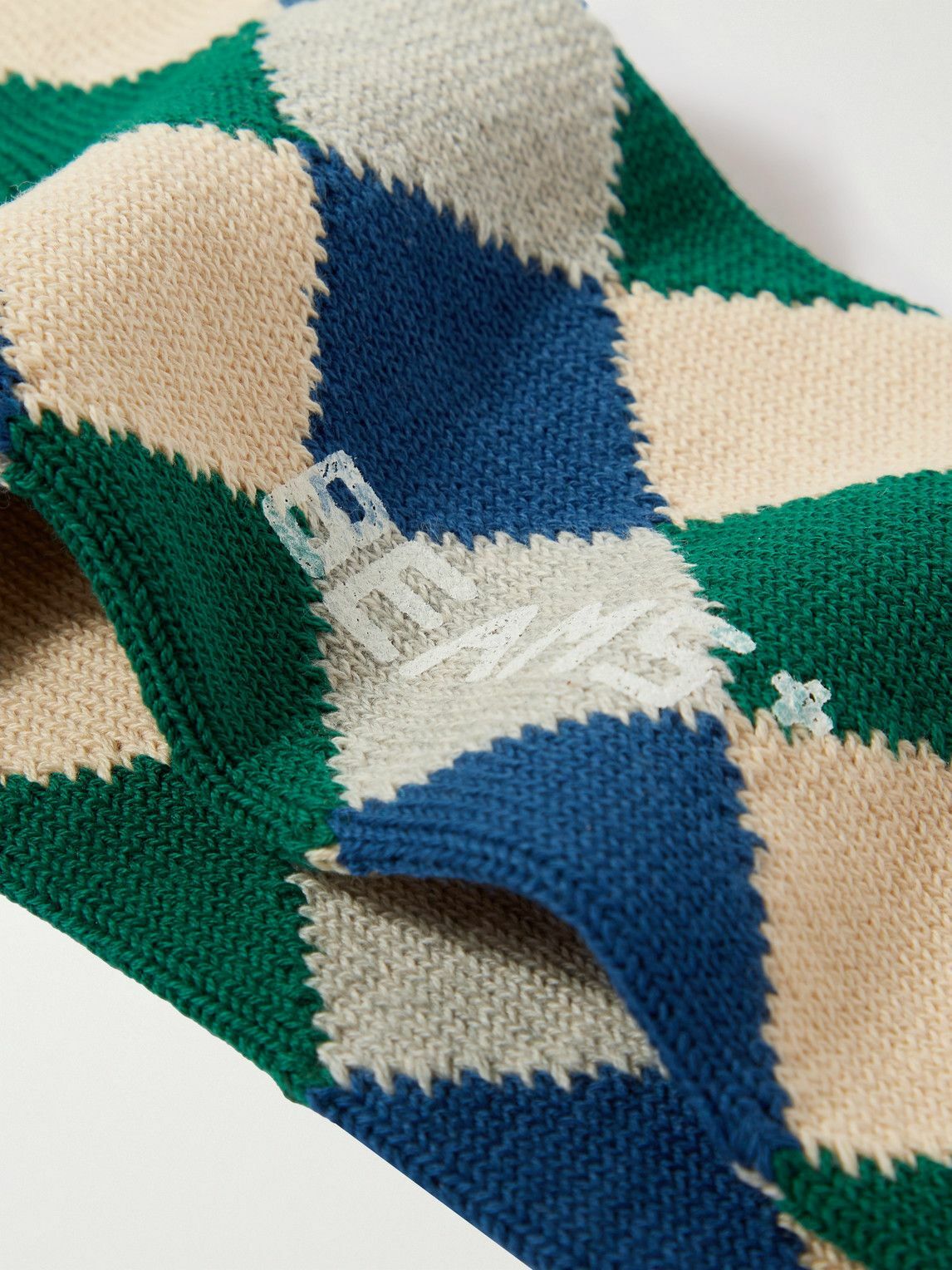 Beams Plus - Intarsia Cotton Socks Beams Plus