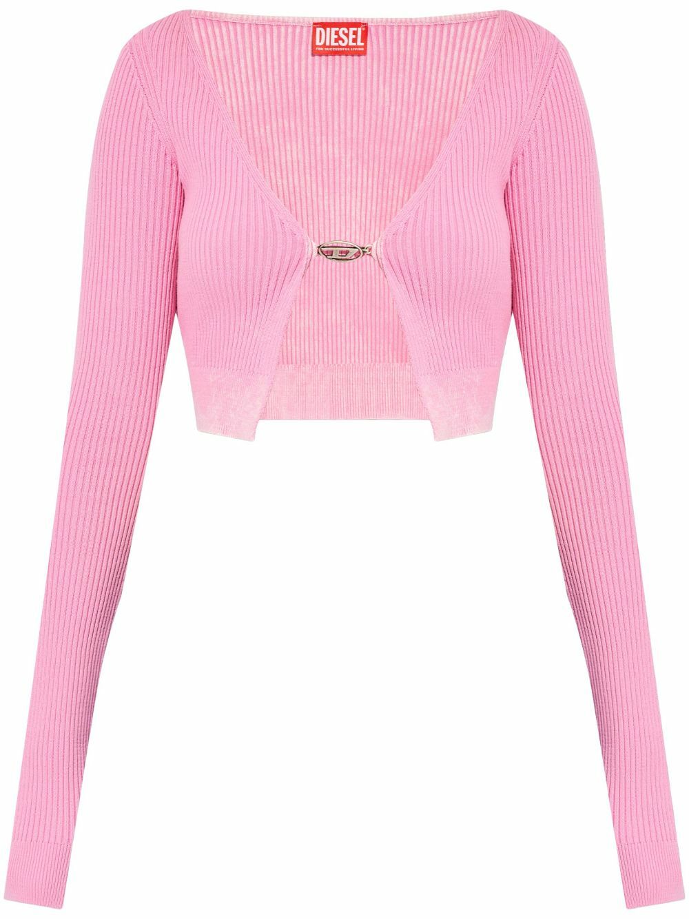 DIESEL - Cotton Cropped Cardigan Diesel