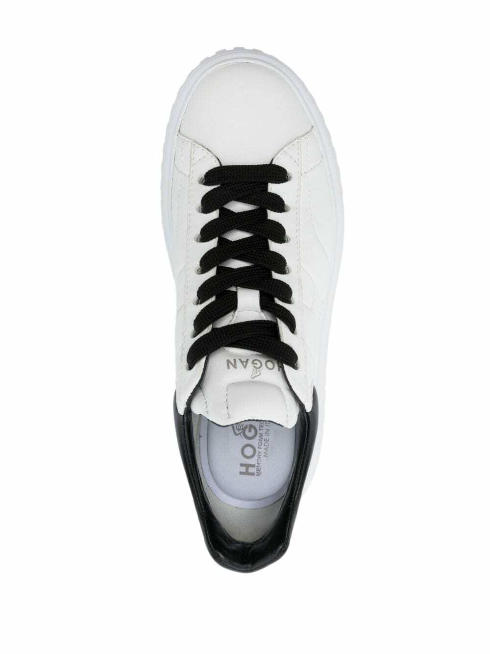 HOGAN - H-stripes Leather Sneakers Hogan