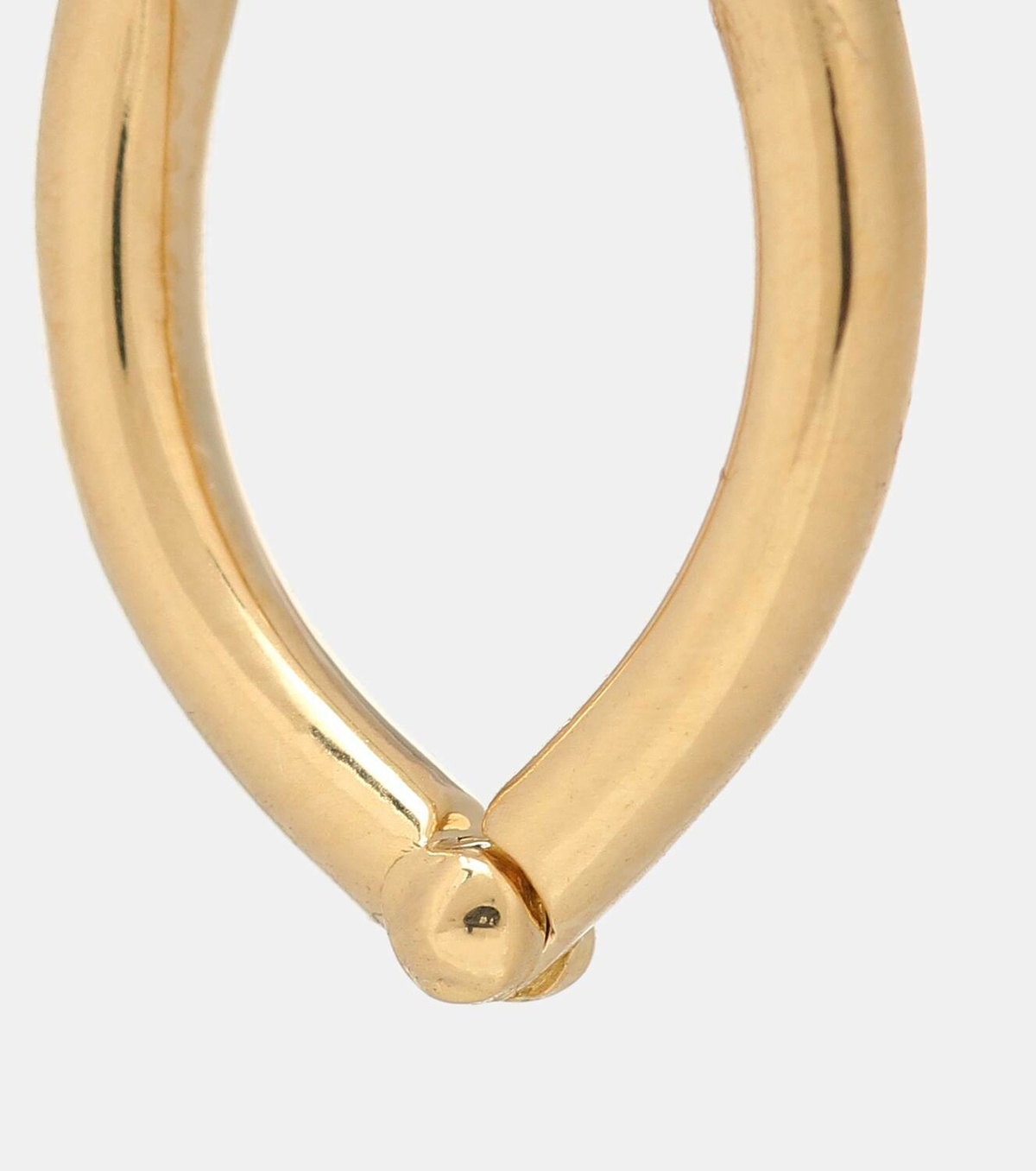 Melissa Kaye Cristina Small 18kt gold hoop earrings Melissa Kaye