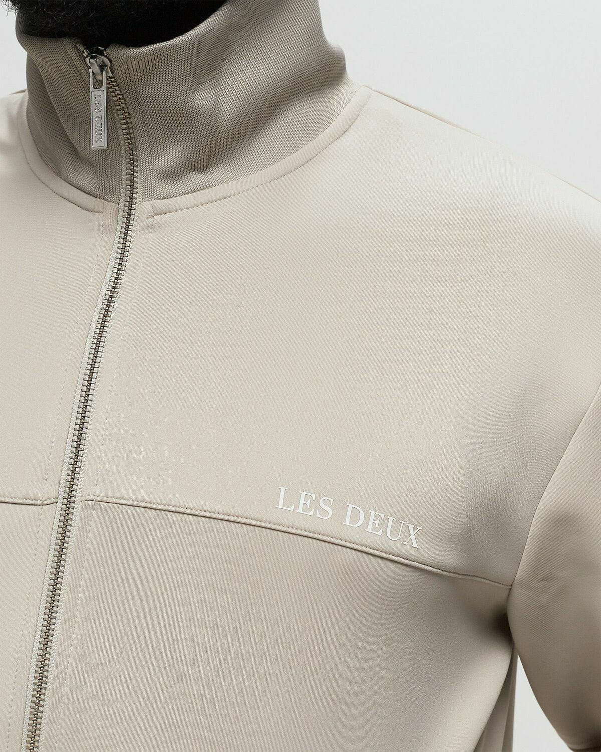 Les Deux Ballier Track Jacket Beige Track Jackets Les Deux