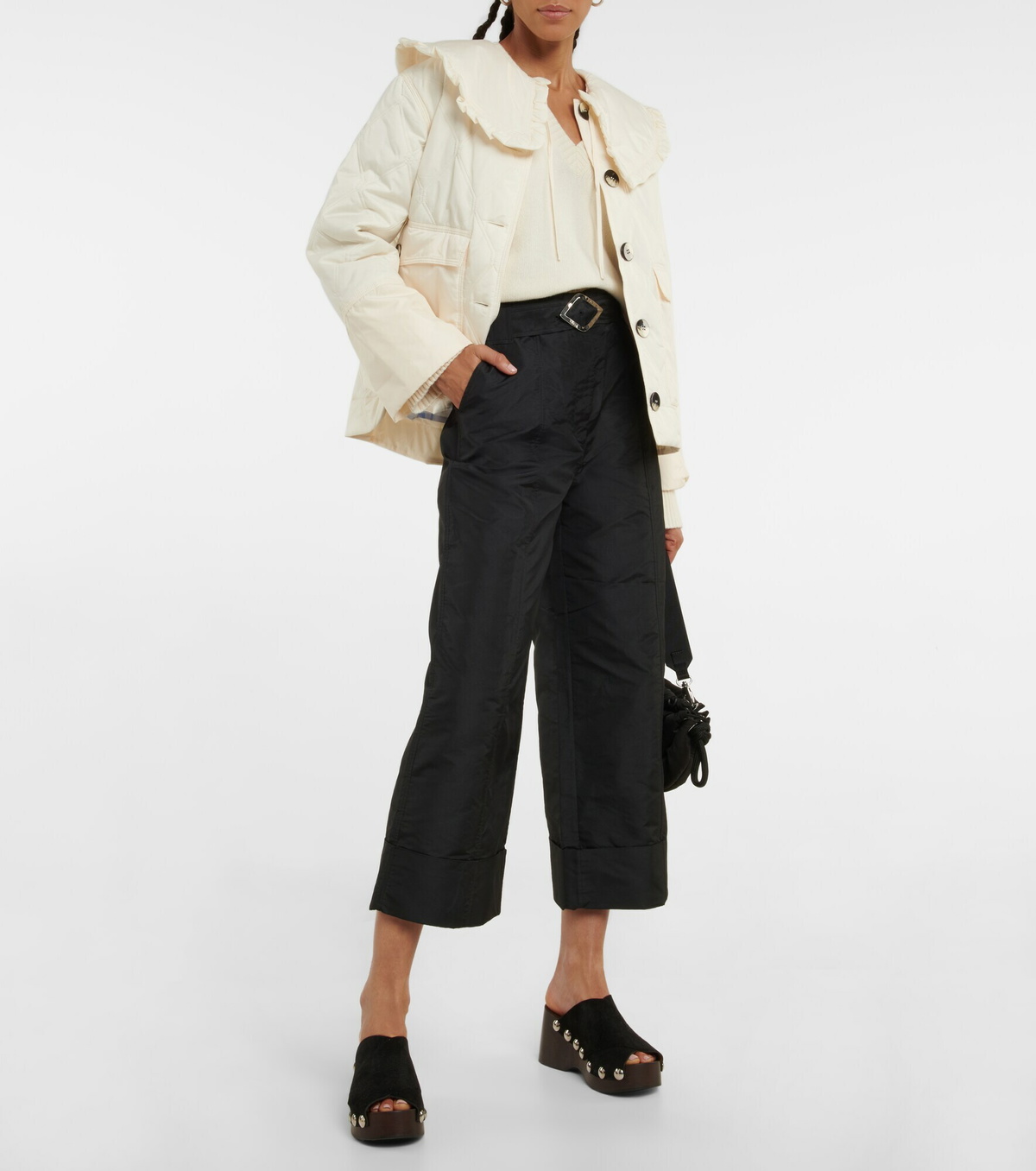 Ganni - Quilted ripstop jacket GANNI