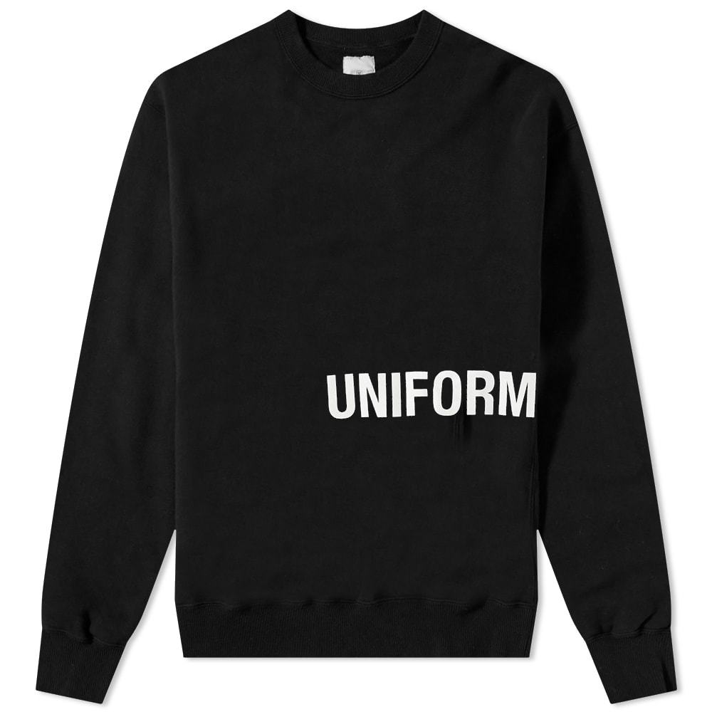 Uniform Experiment Logo Crew Sweat Uniform Experiment