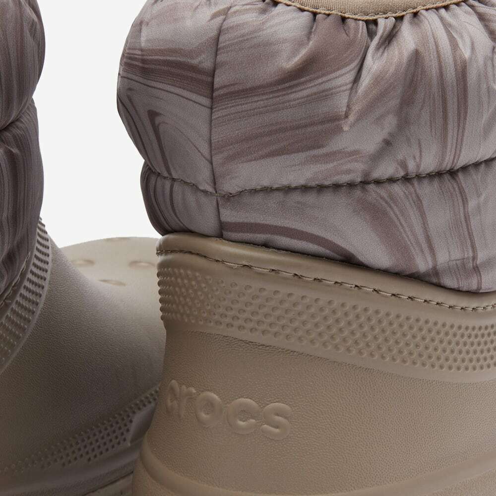 Crocs Women's Classic Neo Puff Shorty Boot in Mushroom Crocs