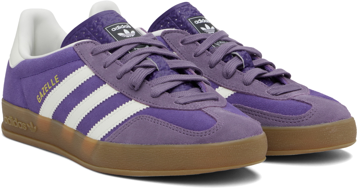 adidas Originals Purple Gazelle Indoor Sneakers adidas Originals