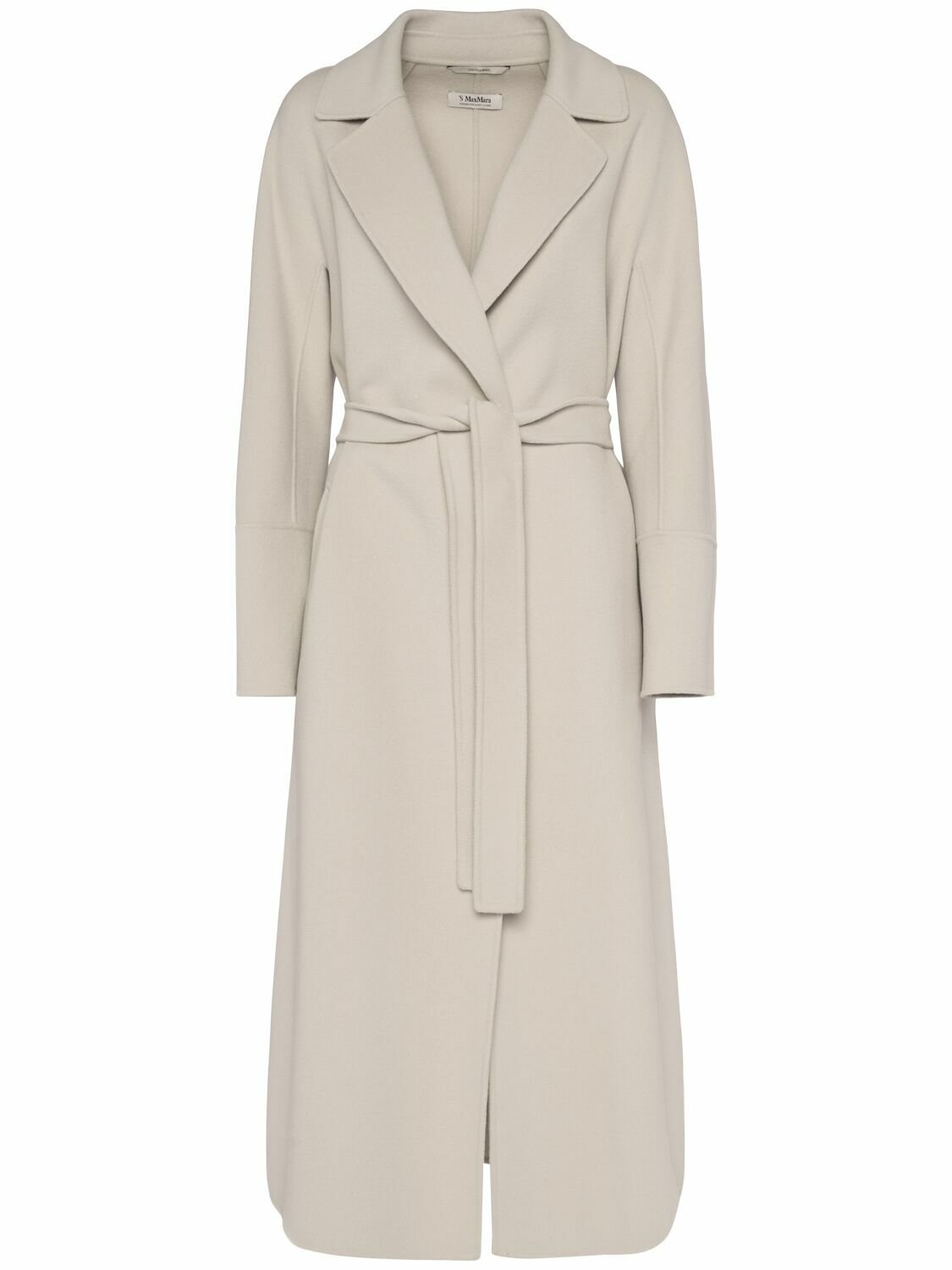 'S MAX MARA Elisa Wool Belted Long Coat S Max Mara