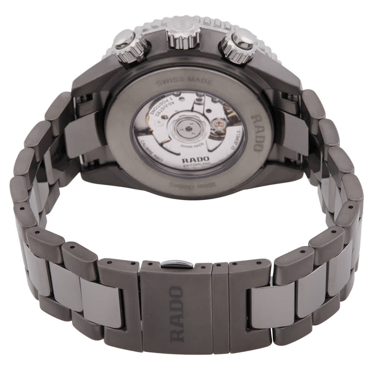 Rado Captain Cook Chronograph Automatic Green Dial Mens Watch R32189313 ...