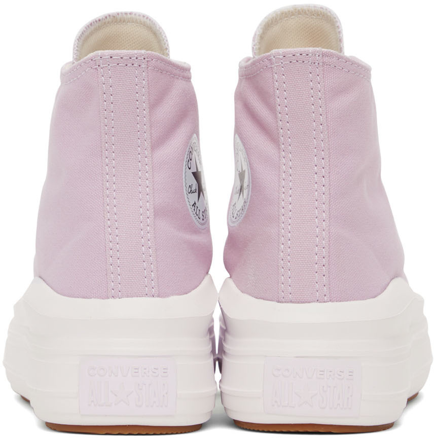 Converse Pink All Star Move Hi Top Sneakers Converse