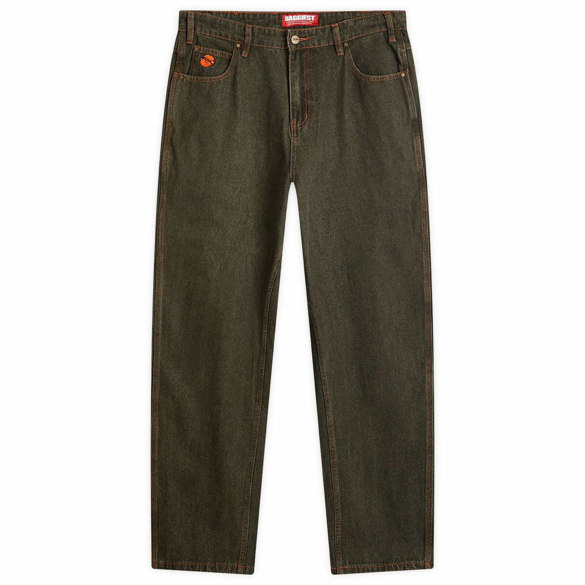 Butter Goods Men's Santosuosso Denim Jeans in Dark Army Wash Butter Goods