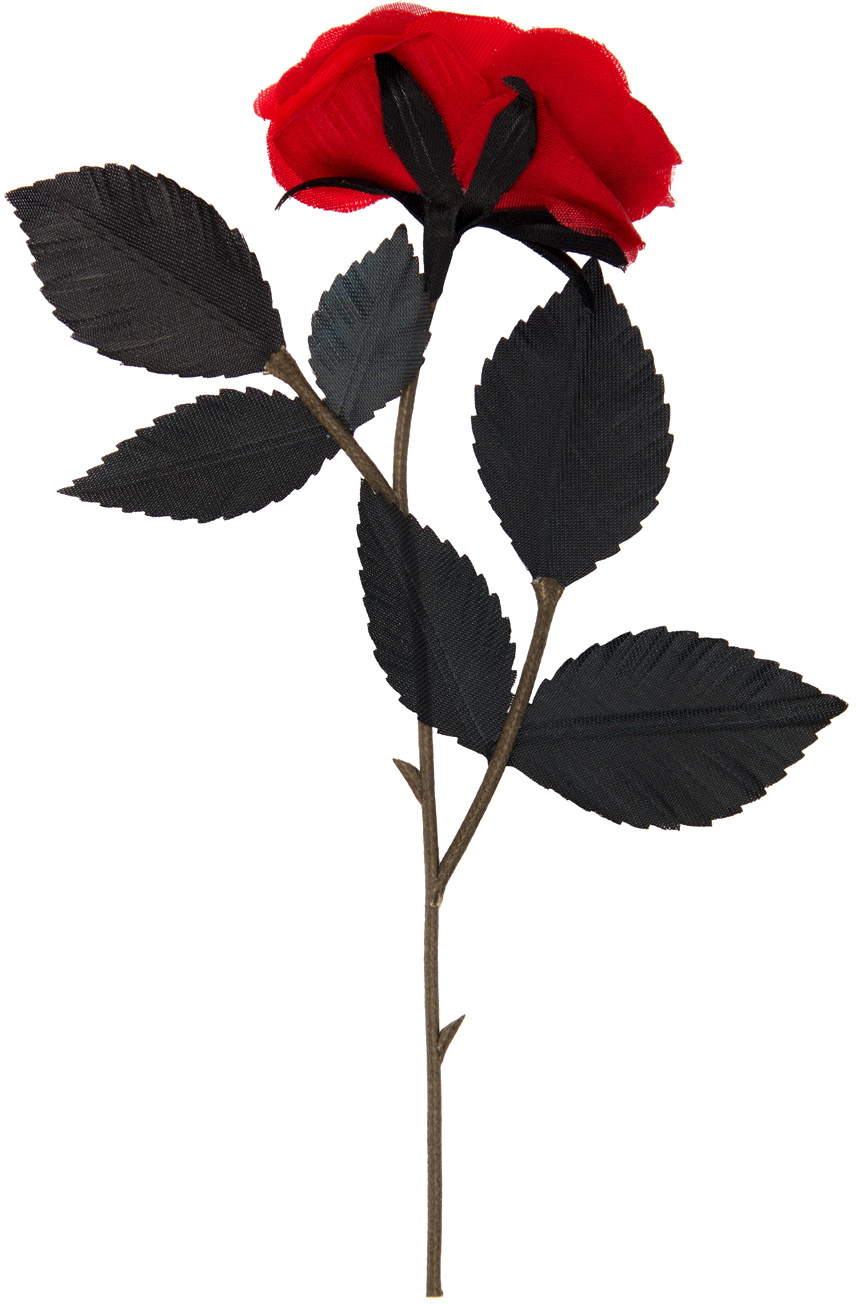 Undercover Red & Green Rose Pin Undercover