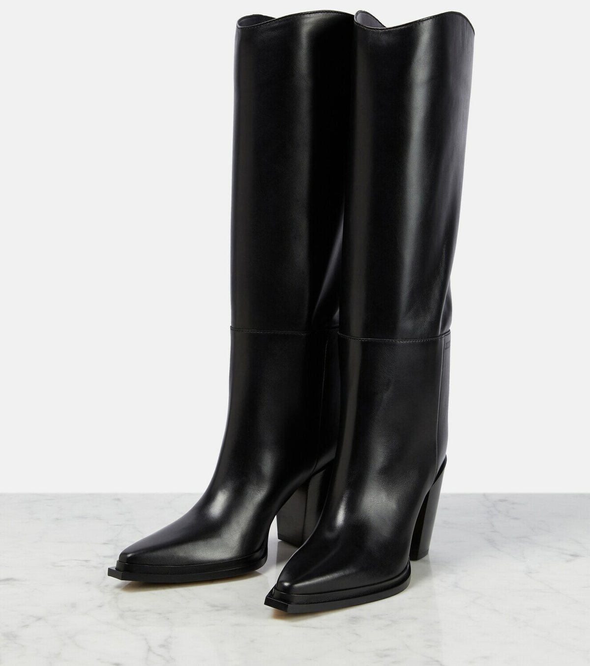 Jimmy Choo Cece 80 leather knee-high boots Jimmy Choo