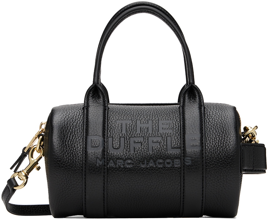 Marc Jacobs Black 'The Leather Mini Duffle' Bag Marc Jacobs
