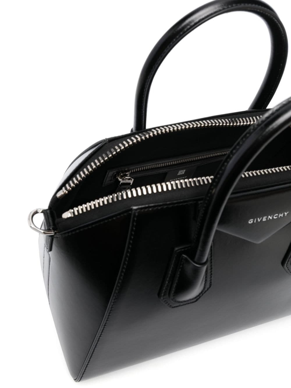 GIVENCHY - Antigona Small Leather Handbag Givenchy