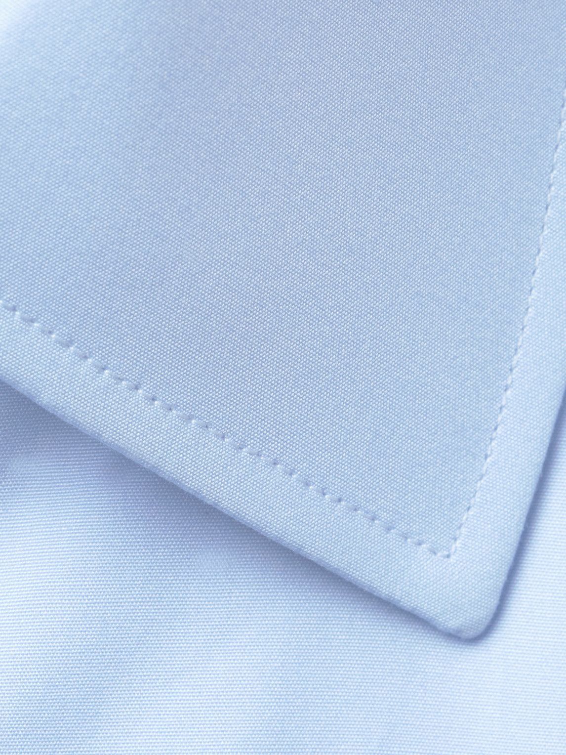Turnbull & Asser - Blue Double-Cuff Cotton Shirt - Blue Turnbull & Asser