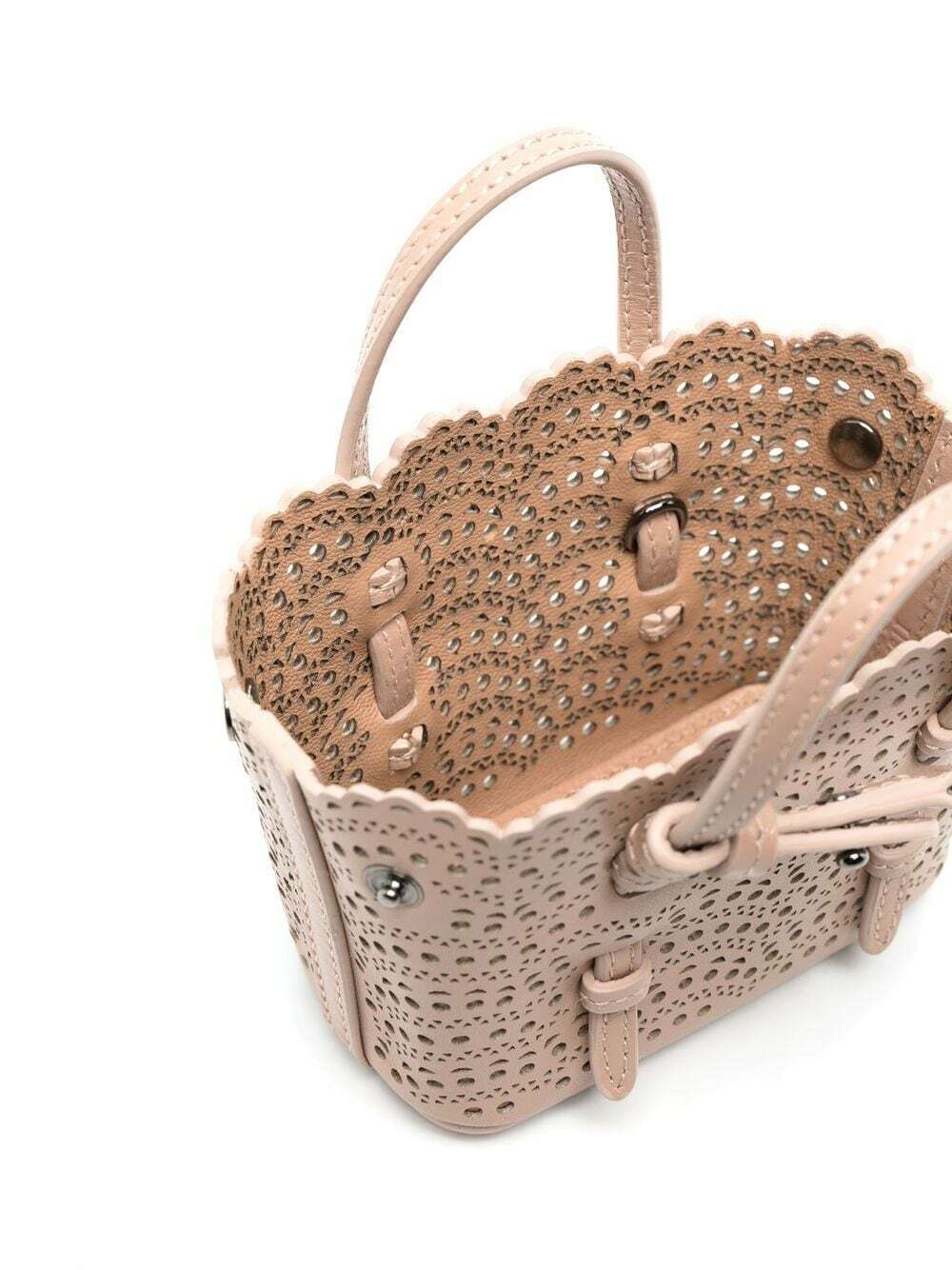 ALAÏA - Mina Leather Mini Bag ALAÏA