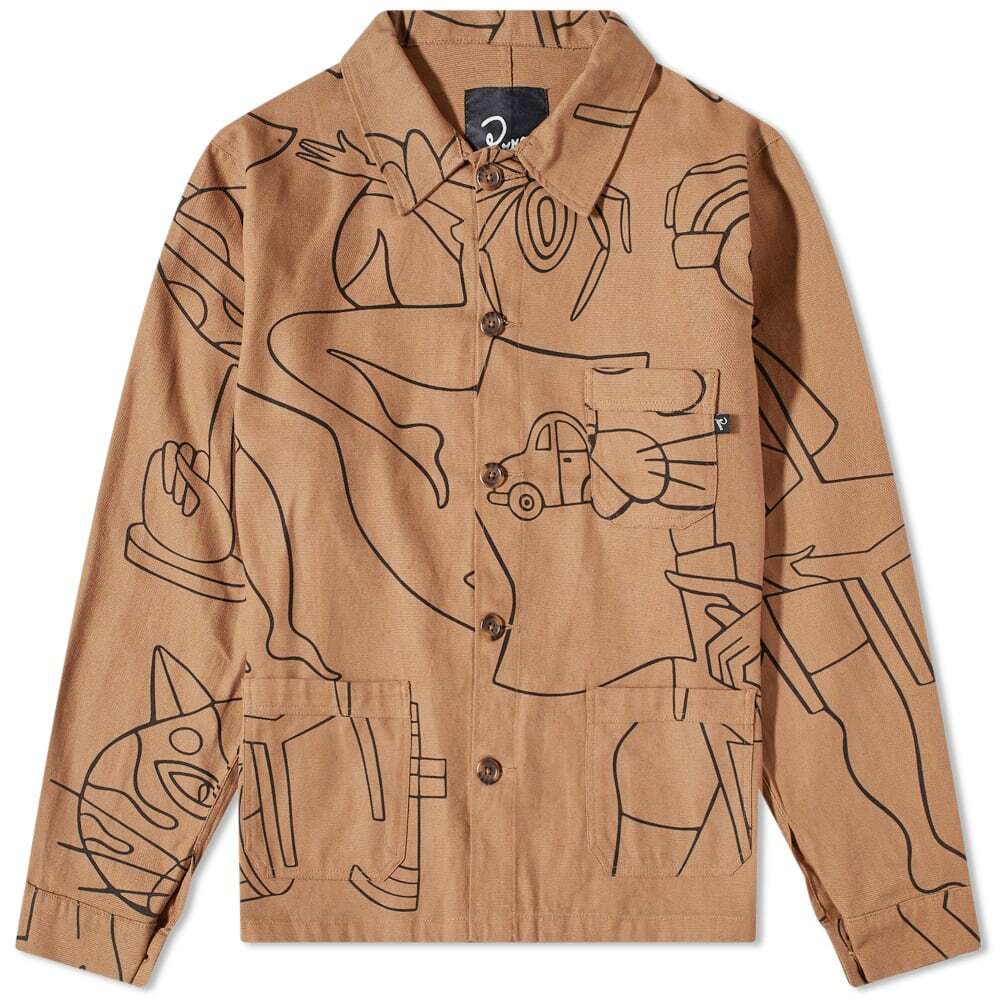 By Parra Men's Experience Life Worker Jacket in Camel By Parra