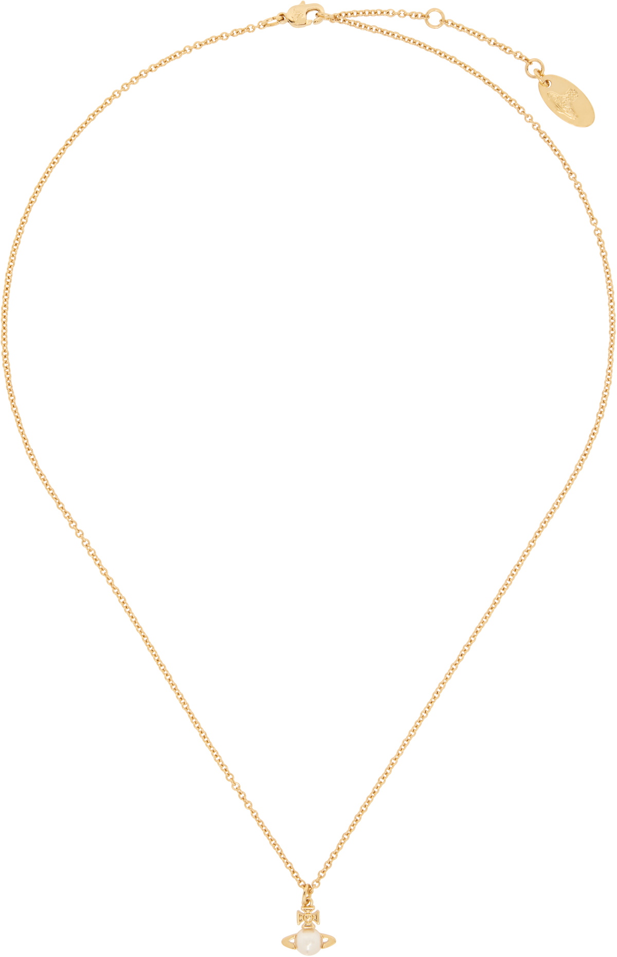 Vivienne Westwood Gold Balbina Pendant Necklace Vivienne Westwood