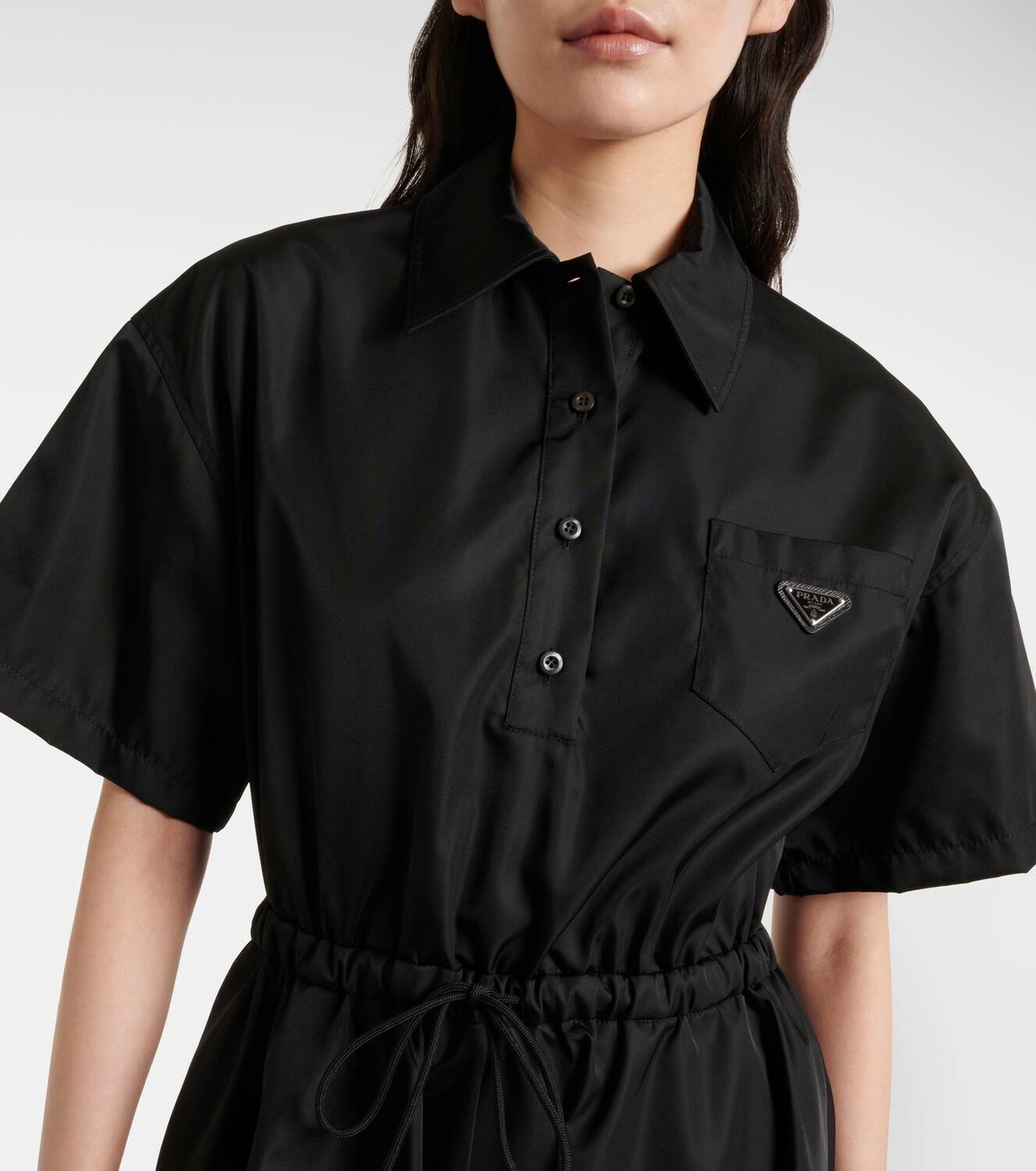 Prada Re-Nylon midi dress Prada
