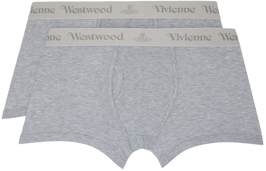 Vivienne Westwood Two-Pack Gray Boxers Vivienne Westwood