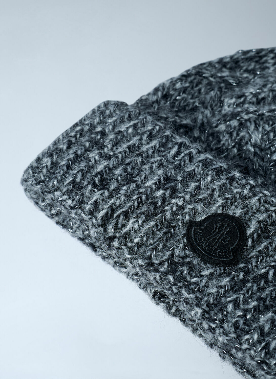 Moncler Logo Motif Beanie Hat Moncler