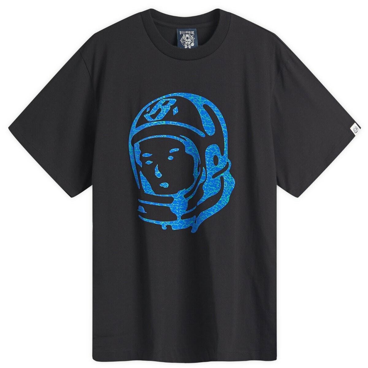 Billionaire Boys Club Men's Cracked Flock Print Astro T-Shirt in Black ...