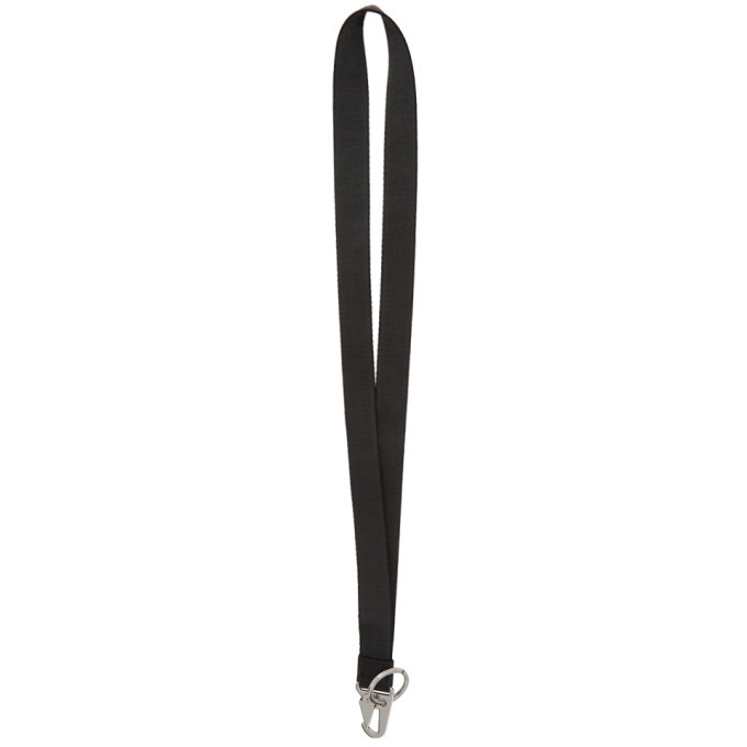 Off-White Black Industrial Necklace Keychain Off-White