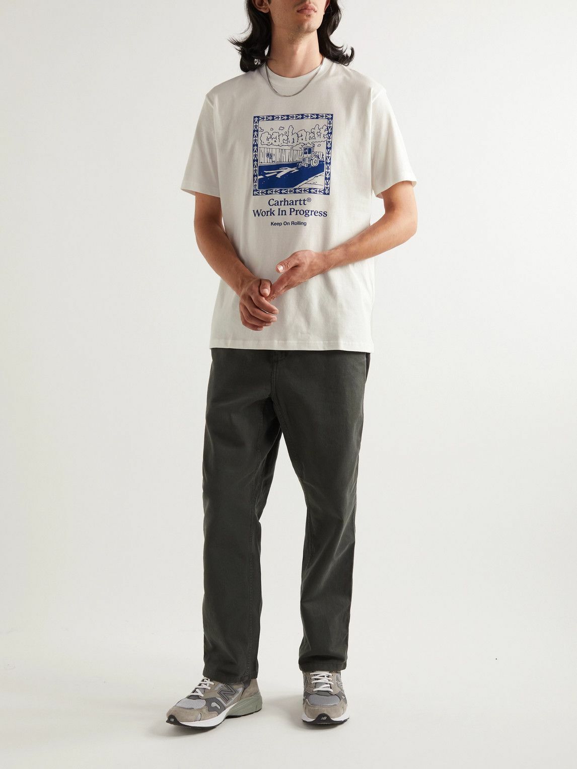 Carhartt WIP - First Aid Logo-Print Organic Cotton-Jersey T-Shirt ...