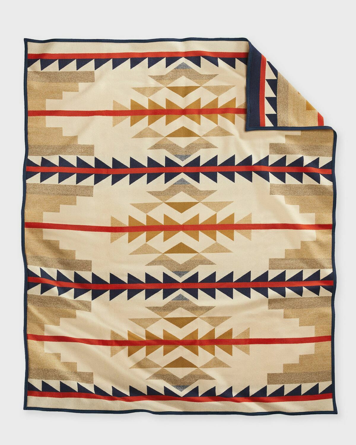 Pendleton Jacquard Unnapped Robe Multi Home Deco Pendleton