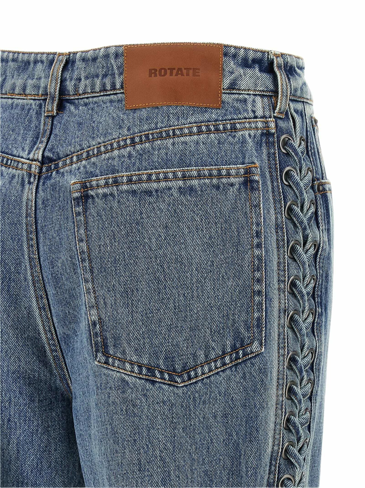 Rotate by Birger Christensen laced Straight Leg Jeans ROTATE Birger ...