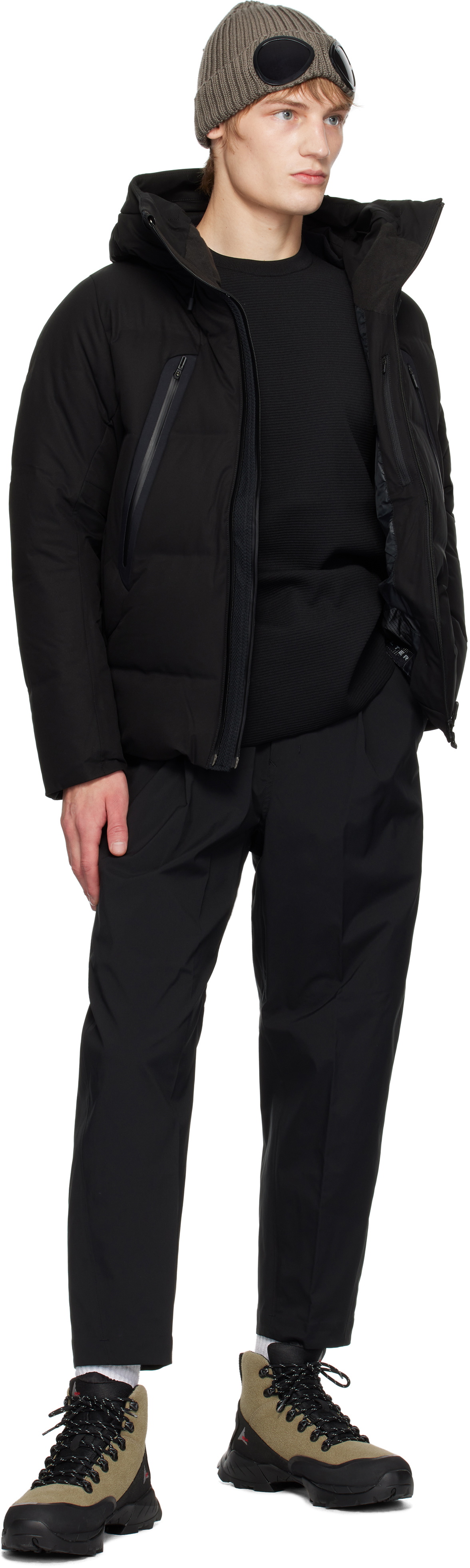 Descente ALLTERRAIN Black Mizusawa Mountaineer Down Jacket Descente ALLTERRAIN