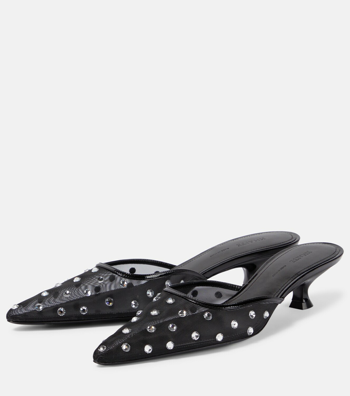 Khaite Minna embellished mules Khaite