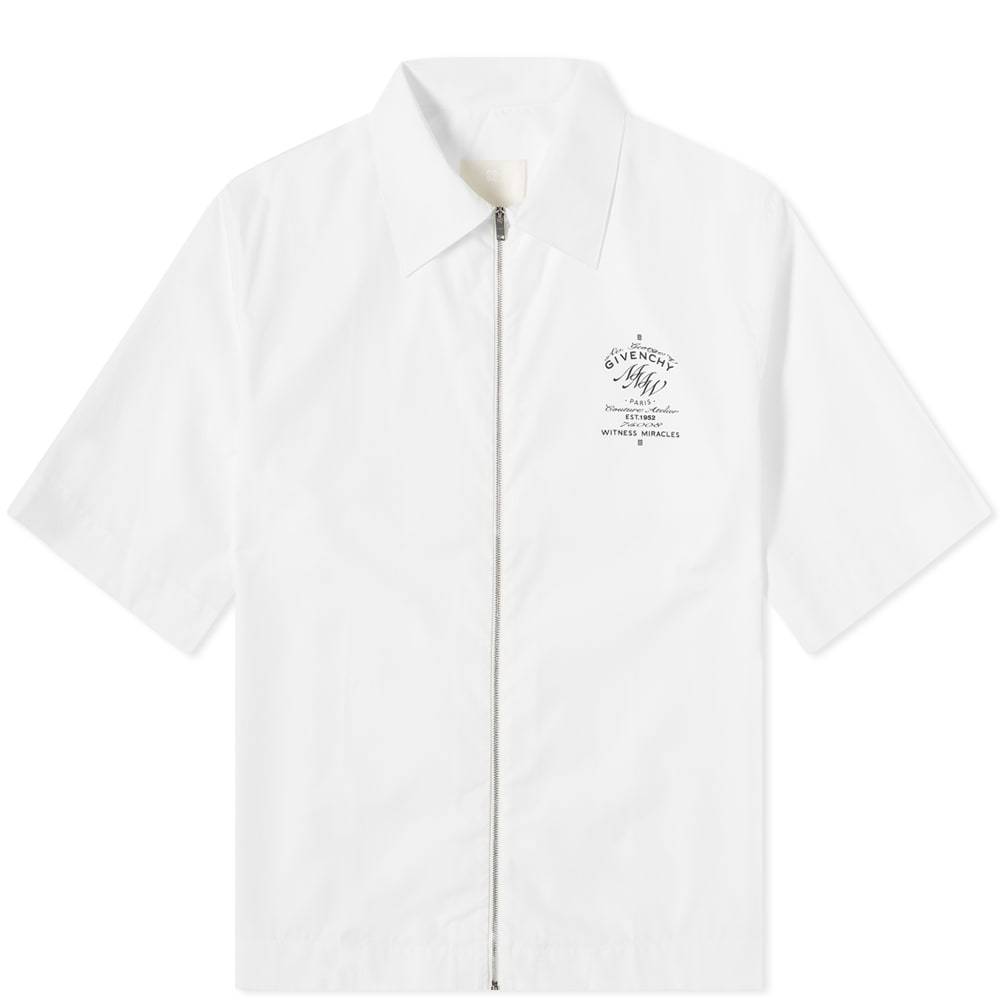 Givenchy MMW Crest Logo Zip Shirt Givenchy