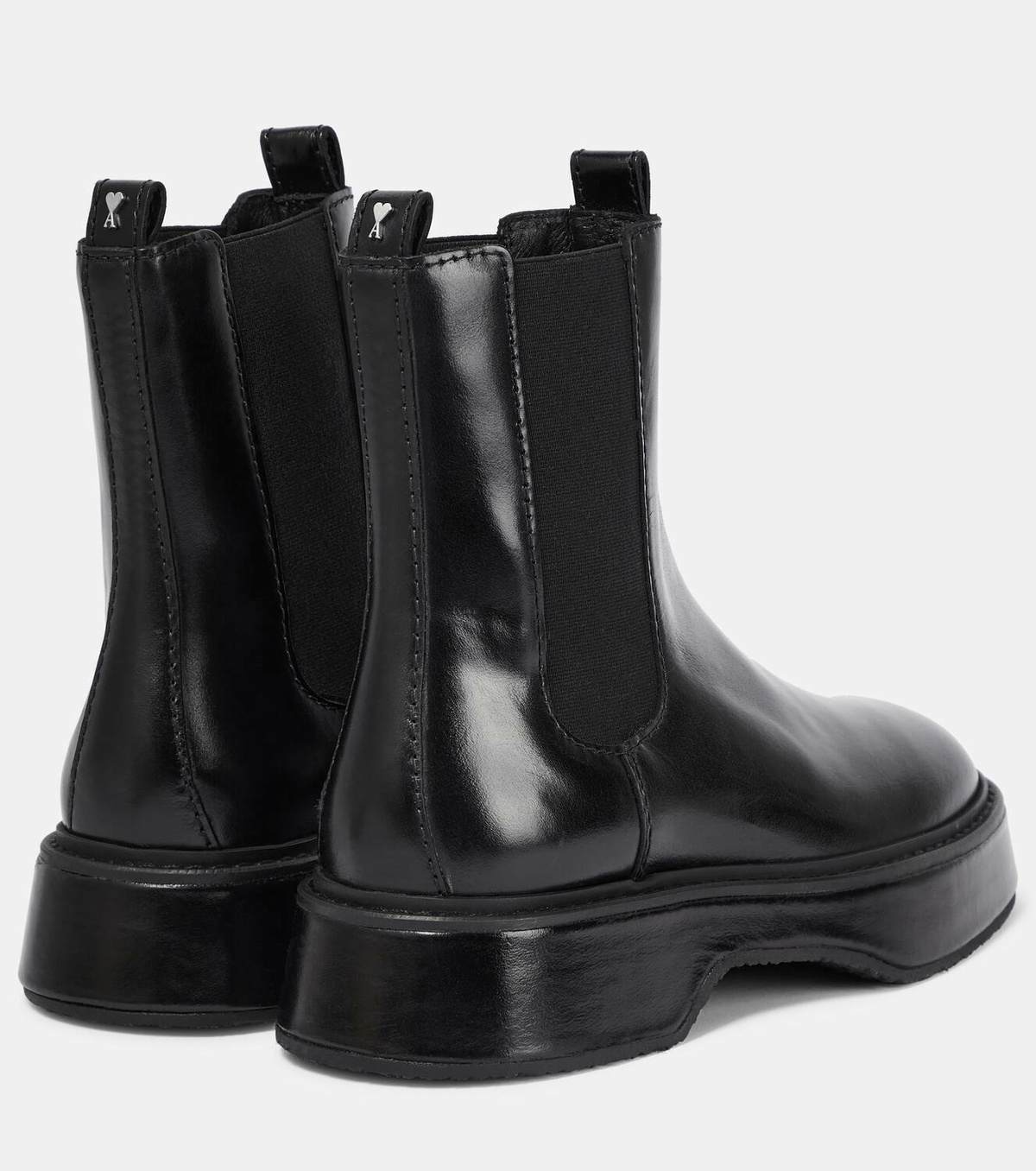 Ami Paris Leather Chelsea boots AMI