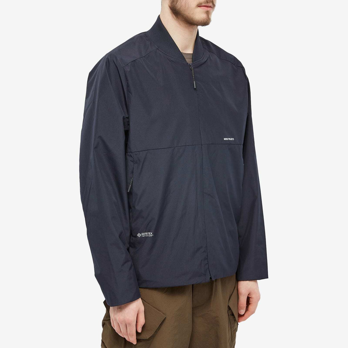Norse Projects Men's Ryan Gore-Tex Infinium Jacket in Dark Navy Norse ...