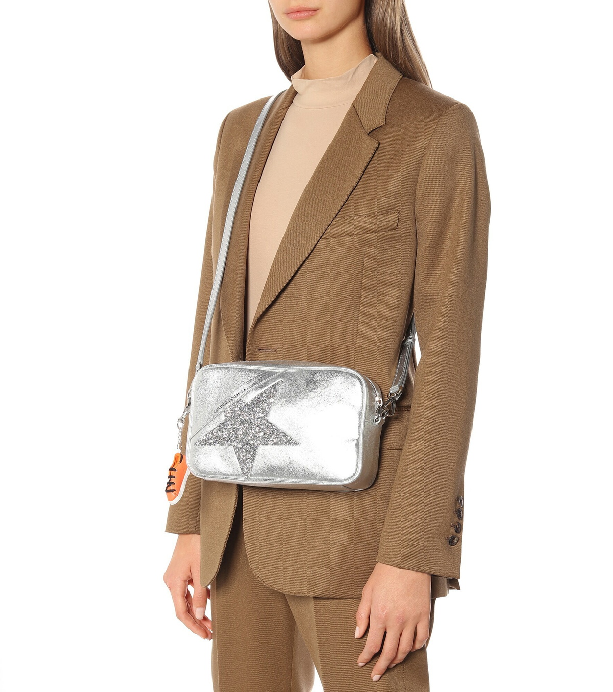 Golden Goose - Star metallic leather shoulder bag Golden Goose Deluxe Brand