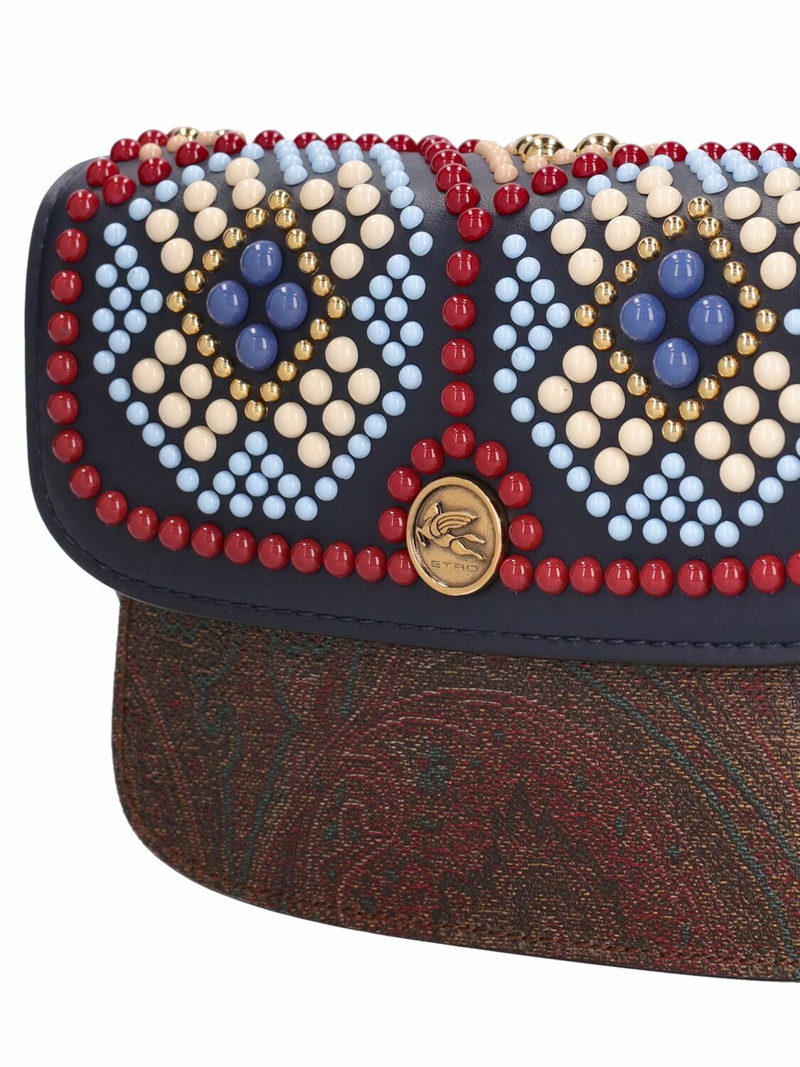 ETRO - Mini Essential Studded Shoulder Bag Etro