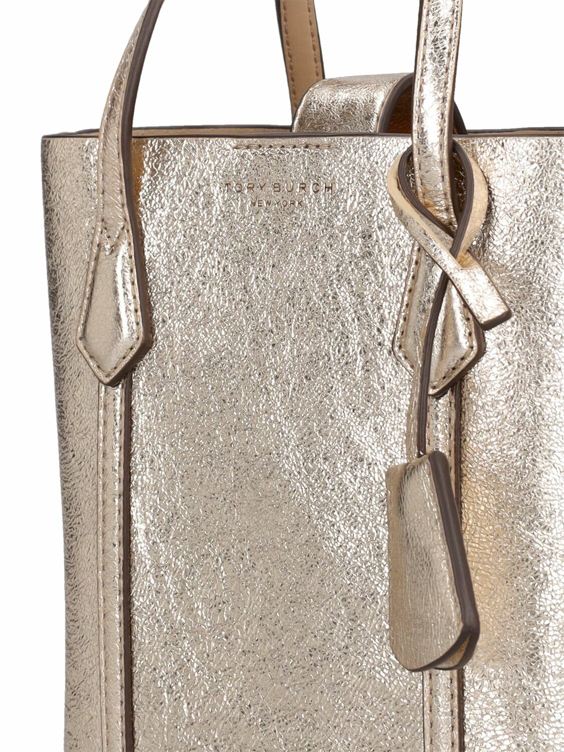 TORY BURCH Mini Perry Metallic Top Handle Bag Tory Burch