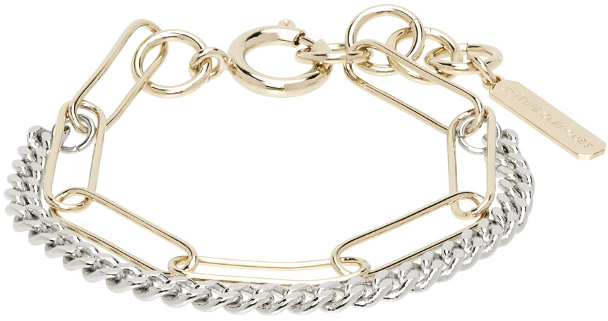 Justine Clenquet Silver & Gold Pixie Bracelet Justine Clenquet