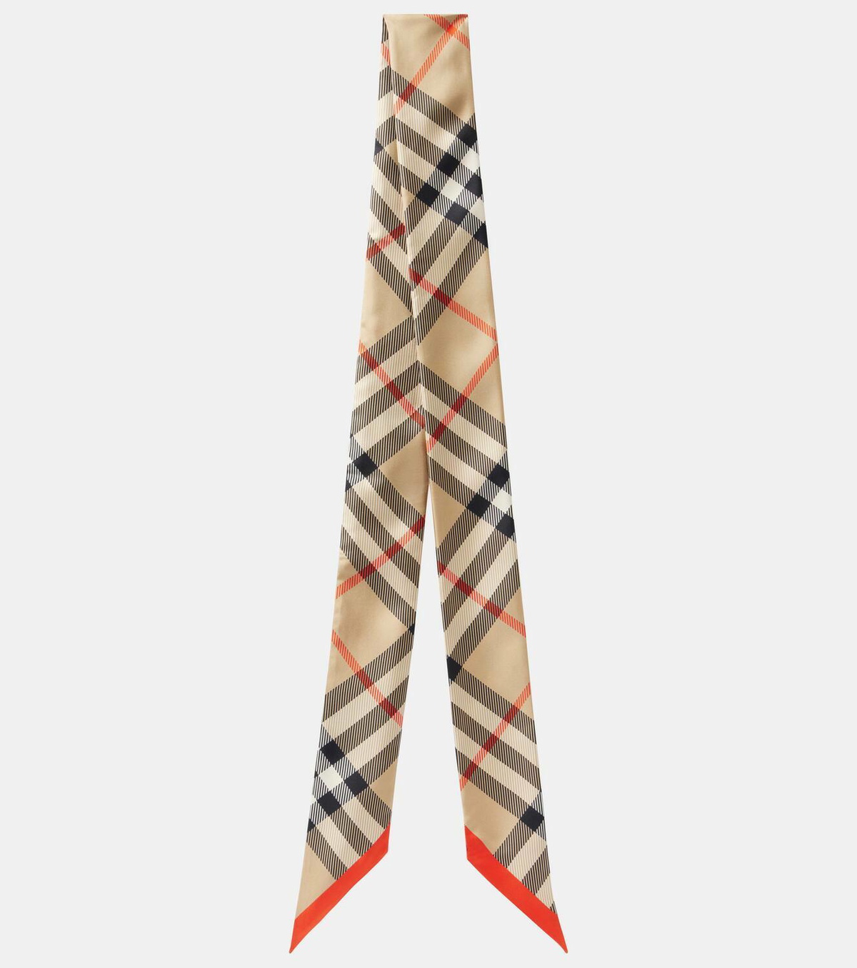 Burberry Burberry Check silk twill scarf Burberry
