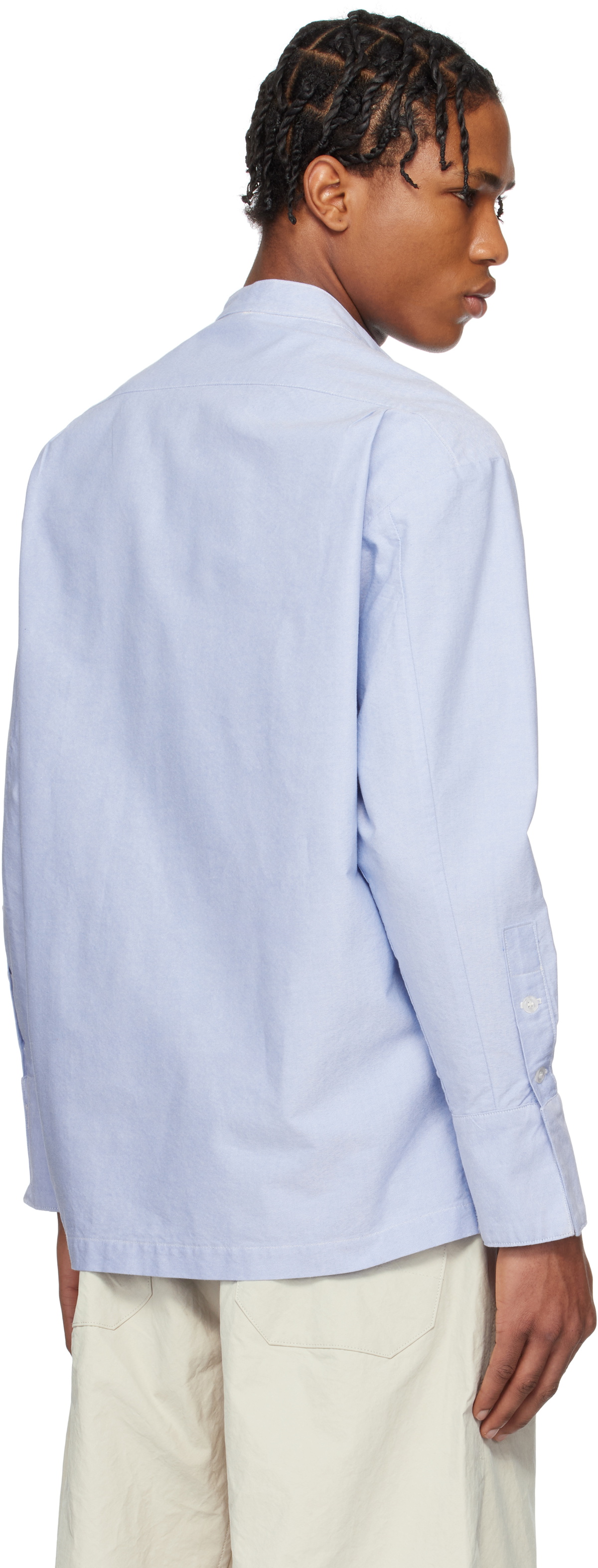 Greg Lauren Blue Oxford Studio Shirt Greg Lauren