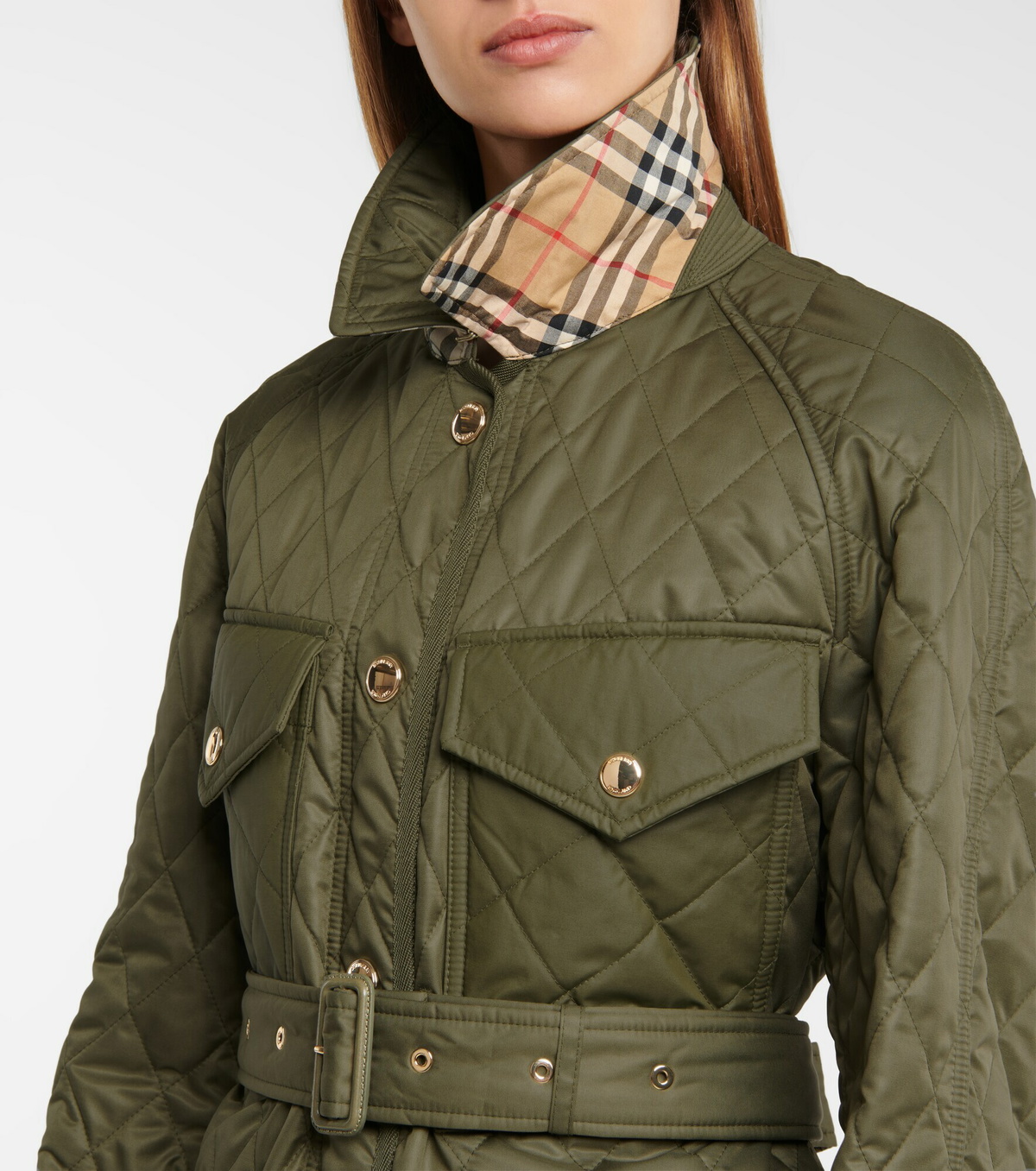 Burberry - Quilted jacket Burberry