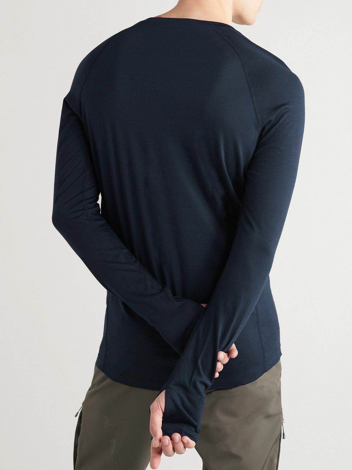 Houdini - Desoli Merino Wool Base Layer - Blue Houdini