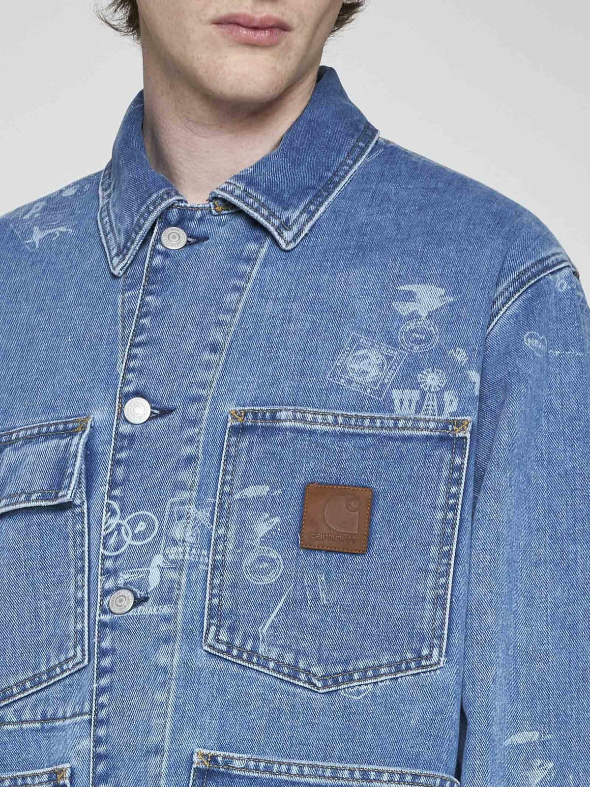 Carhartt Stamp Denim Jacket Carhartt WIP