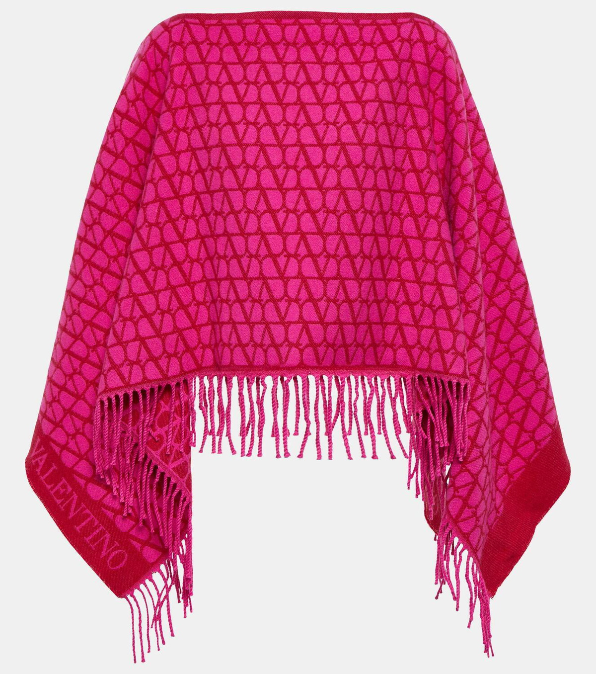 Valentino Toile Iconographe wool-blend shawl Valentino