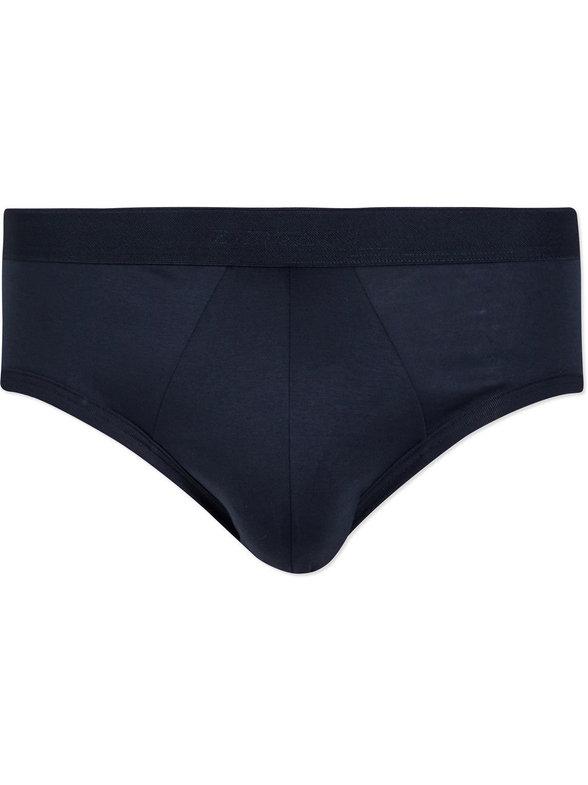 Zimmerli - Sea Island Cotton Briefs - Blue Zimmerli
