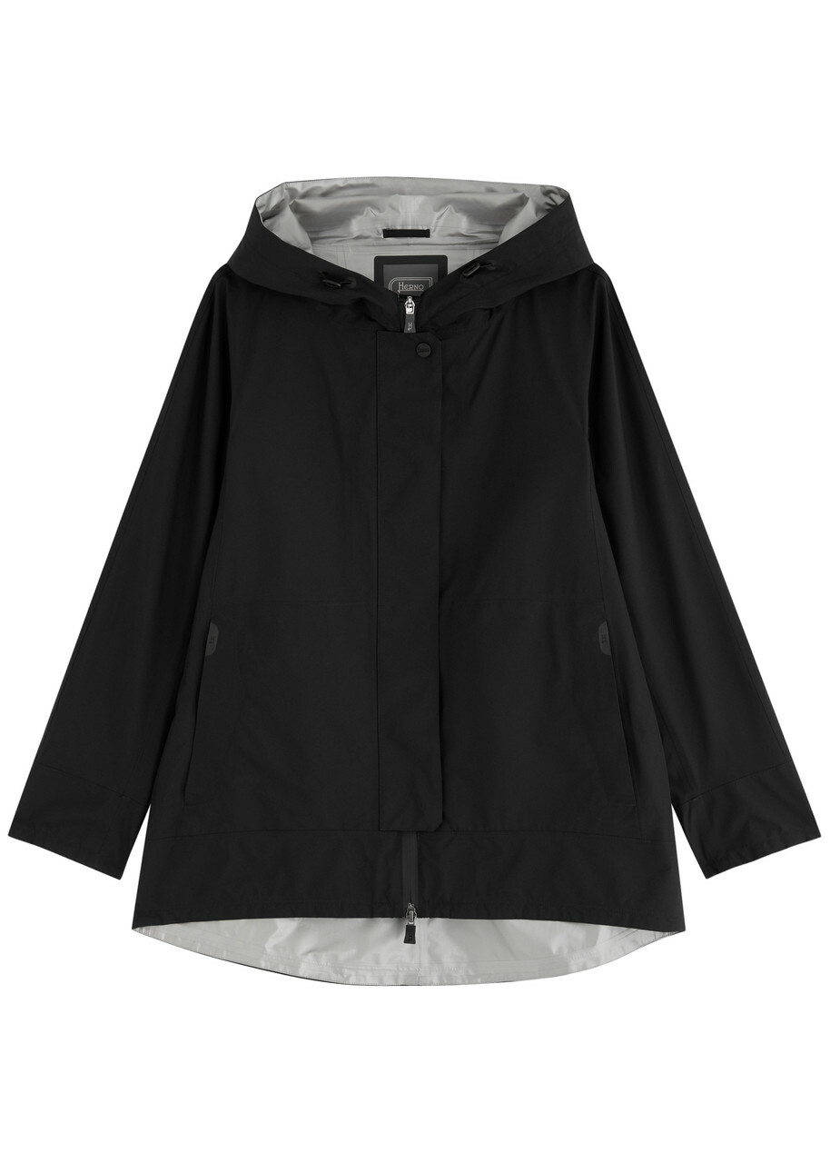 Herno Hooded Gore-tex Jacket Black Herno