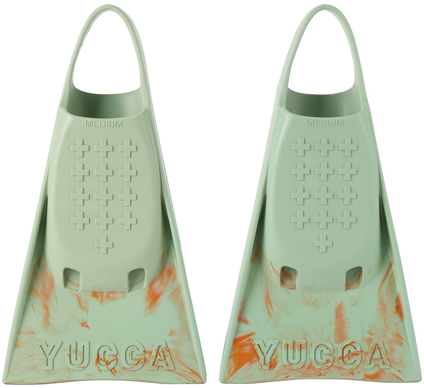Yucca Fins Green Ultra Soft Flex Medium Fins