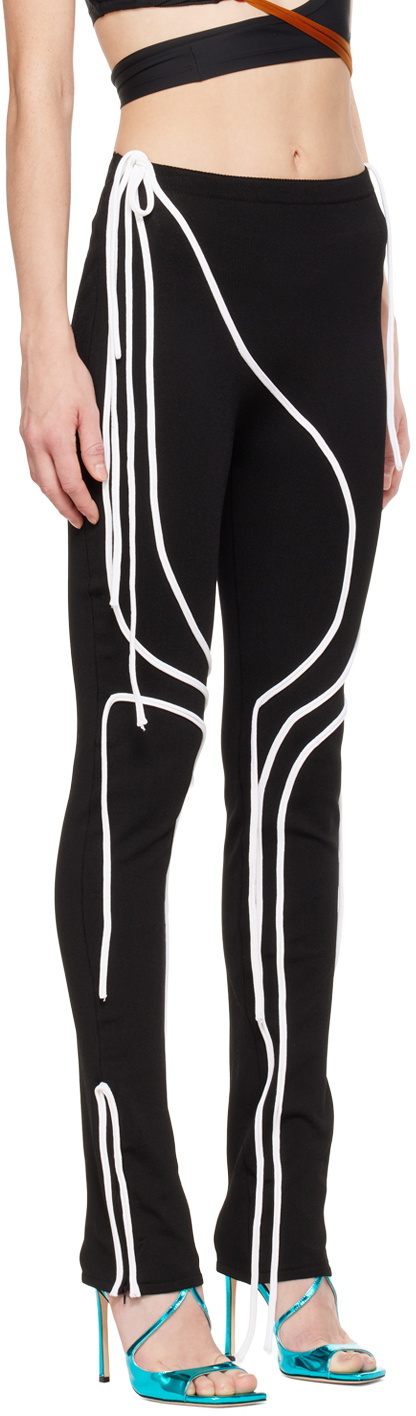 Ottolinger Black Strappy Leggings Ottolinger