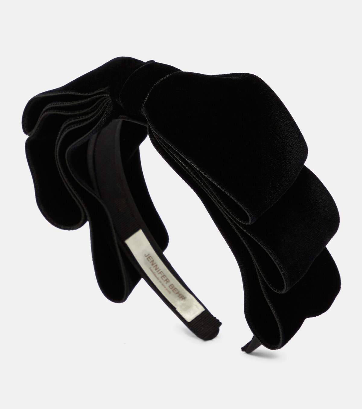 Jennifer Behr Katya velvet bow headband Jennifer Behr